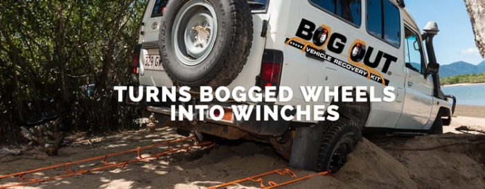 BOG OUT new 4WD recovery system turns wheels into winches
