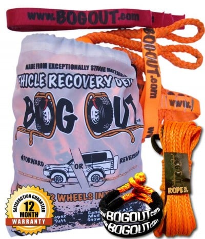 BOG OUT 4x4 Vehicle Recovery System |Turns bogged wheels into winches